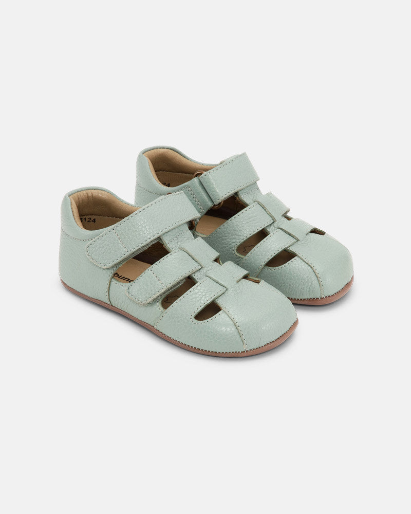 Tobias Summer | Slippers sandal mint colored for children | Bundgaard